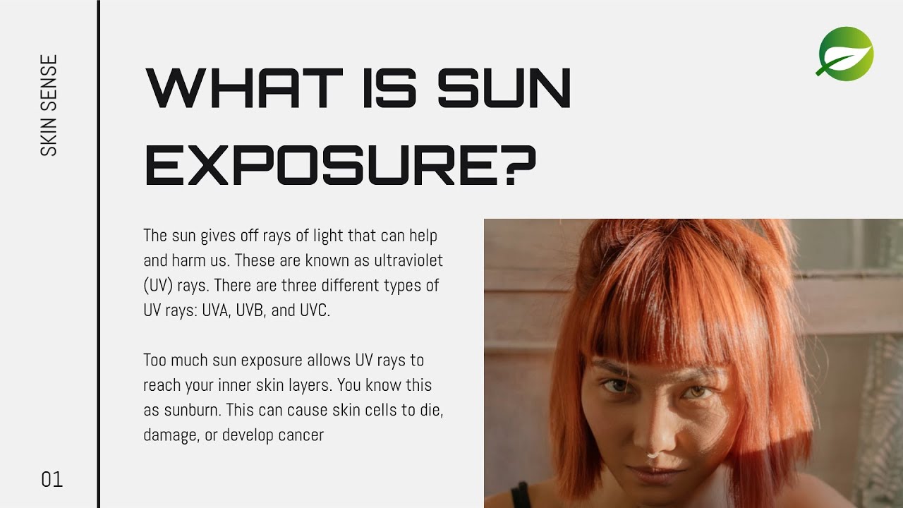 SKIN SENSE TIPS (SUN EXPOSURE) - YouTube