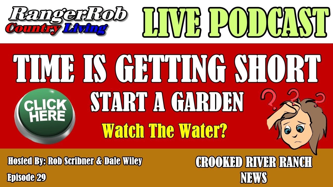 Time Is Getting Short, Stop Waiting To Stock Up, Start A Garden & Watch ...