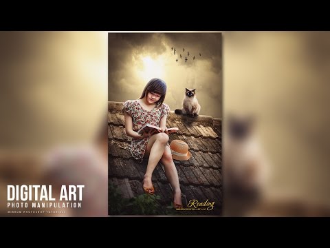 Create an Beautiful Portrait Photo Manipulation With Photoshop