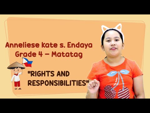 Know your rights and responsibilities as a Filipino Child! - YouTube