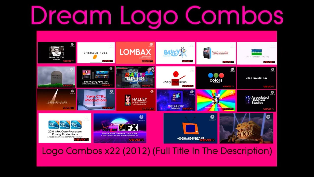 Logo Combos x22 (2012) (Full Title In The Description) - YouTube
