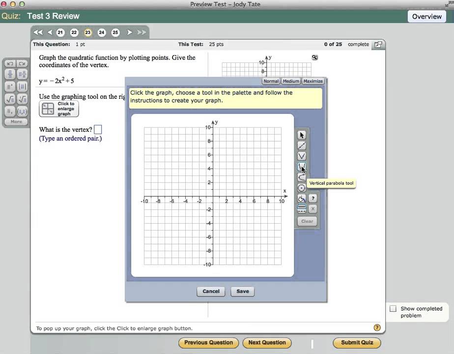 Graphing Fractions in MML - YouTube