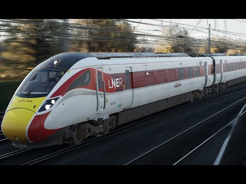 Small Clip of the LNER Azuma - Train Sim World 4 - YouTube