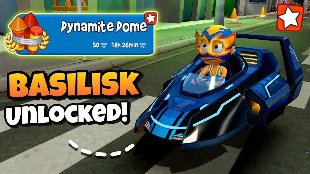 Basilisk Unlocked! - 🏁Dynamite Dome🥇 - Beach Buggy Racing 2 || #bbr2 ...
