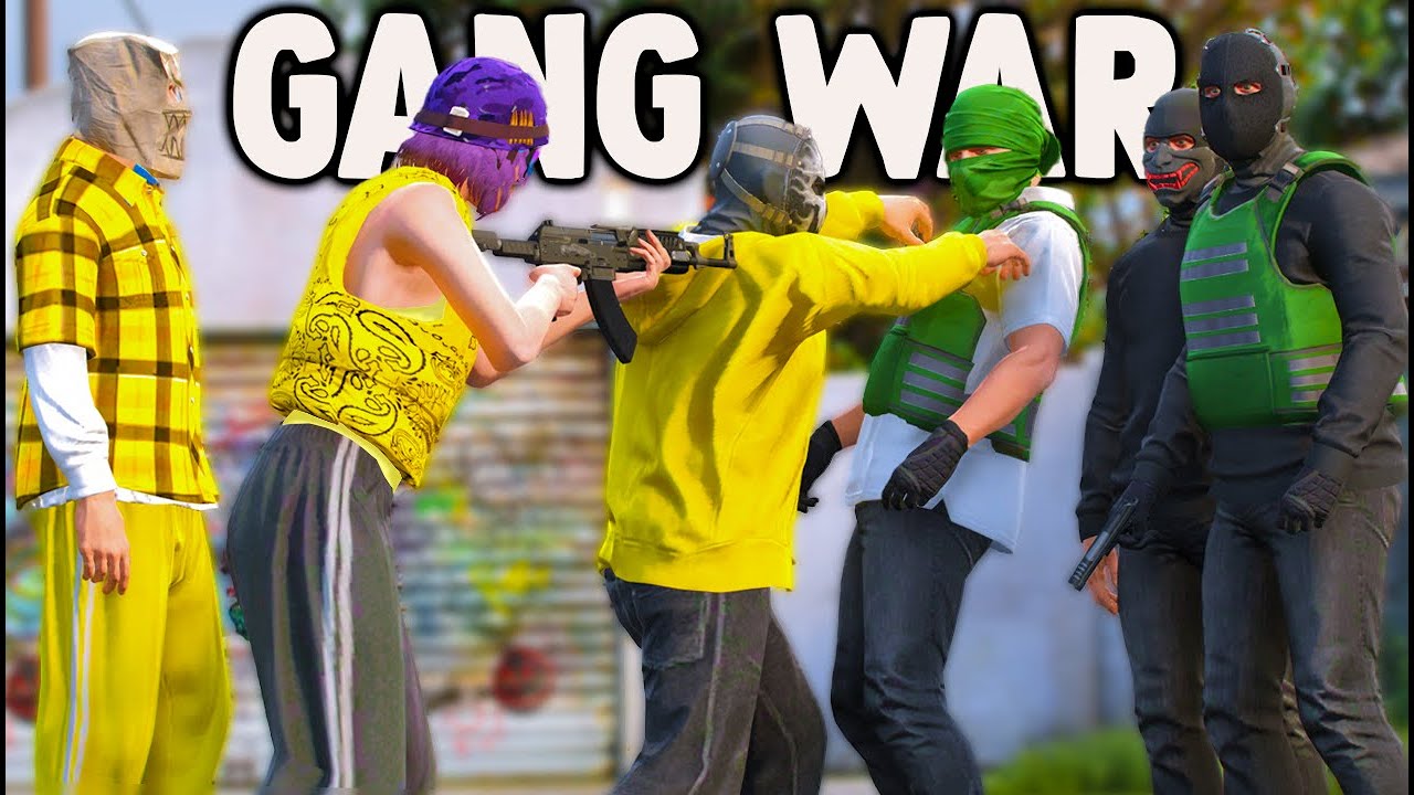 Gang War VS The BOIS In GTA 5 Roleplay - YouTube