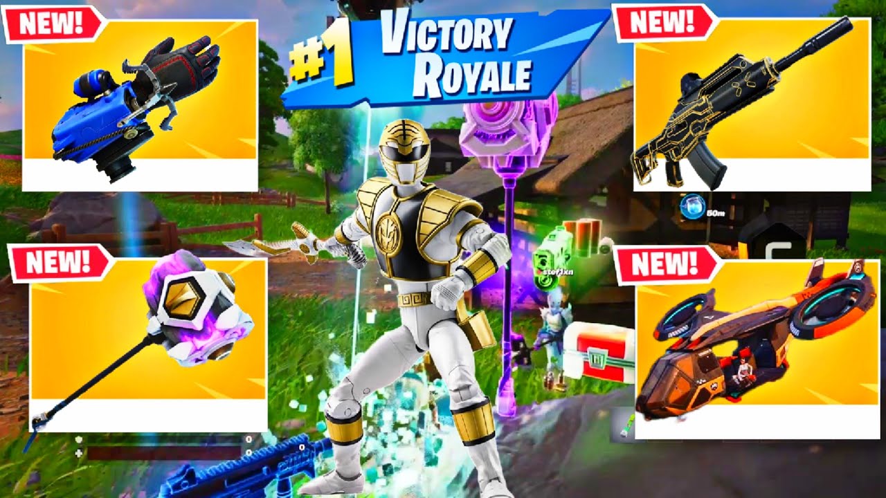 All NEW EXOTIC WEAPONS *NEW!!* fortnite chapter 6 season 4 ...