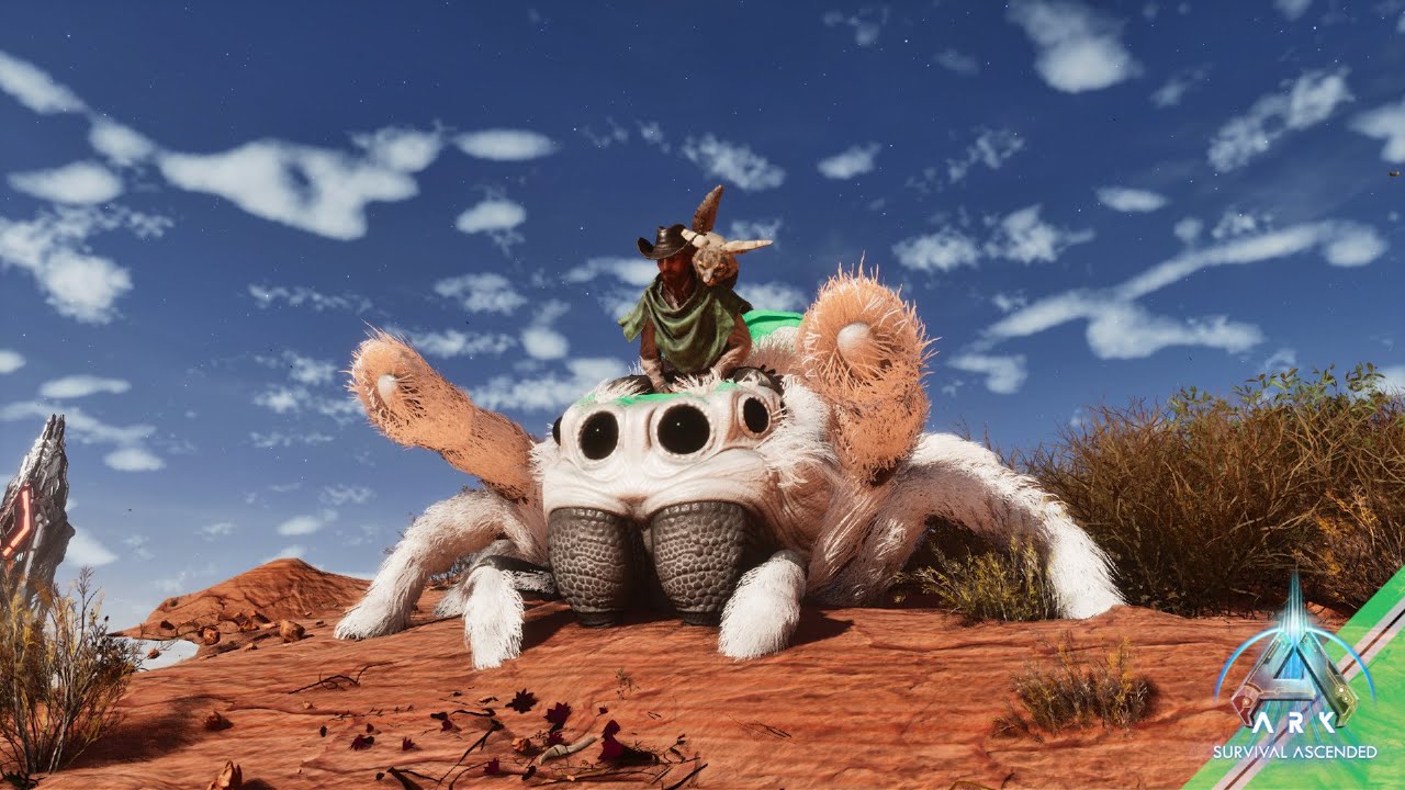 Ark's New Jumping Spider!!! | ARK Survival Ascended - Ep.61 - YouTube