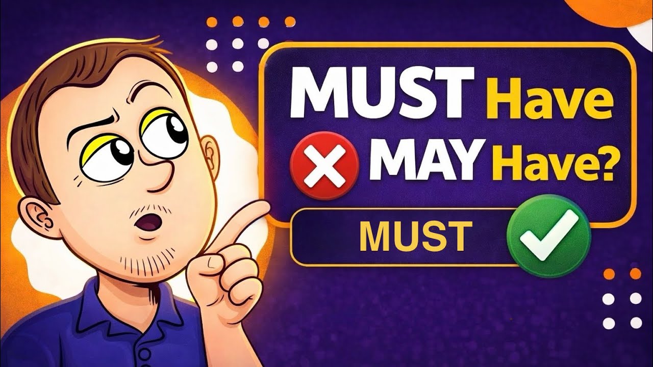 #4 Modals of deduction PAST TENSE must may could might can't have - YouTube