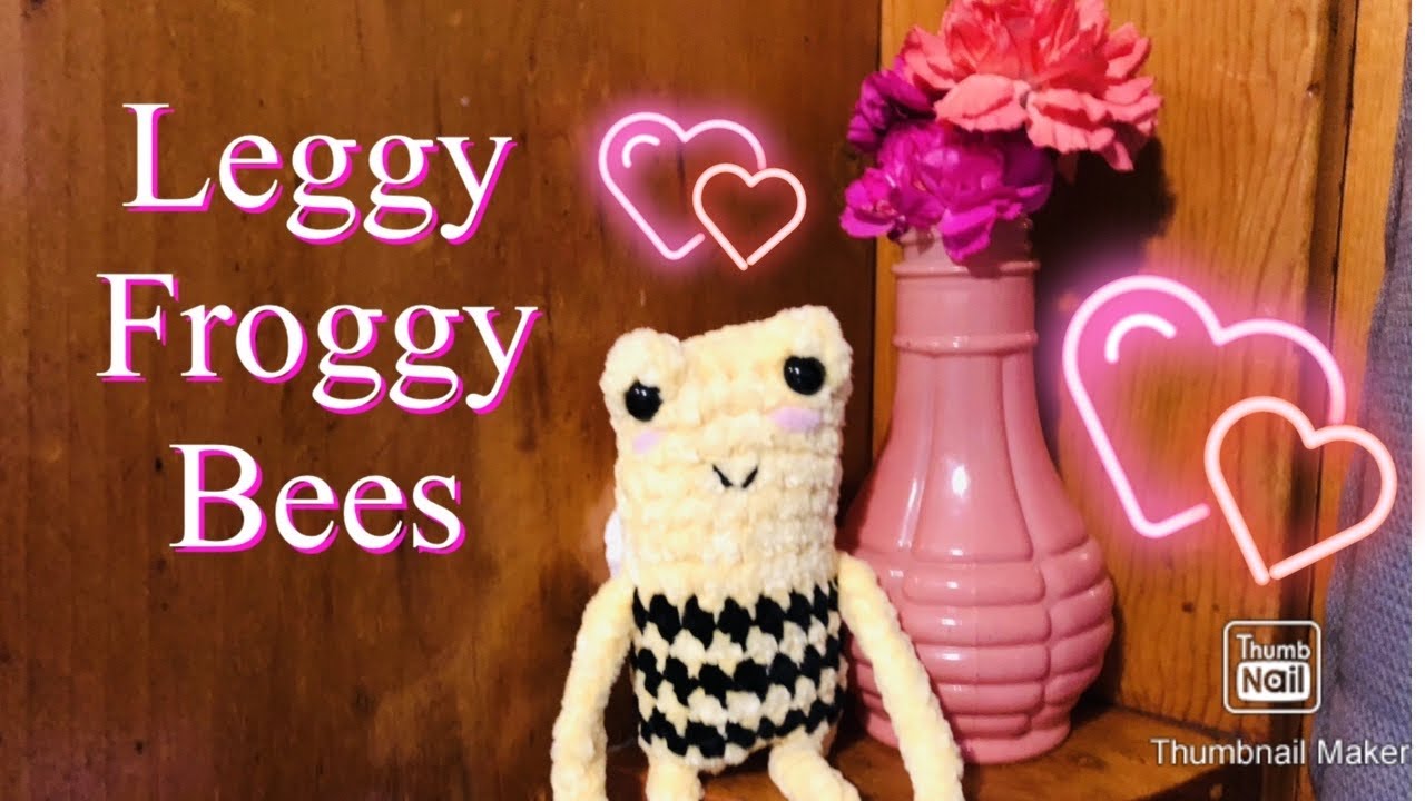 Leggy Froggy Bees // Finishing Frogs // Vlogtober Day 25 - YouTube