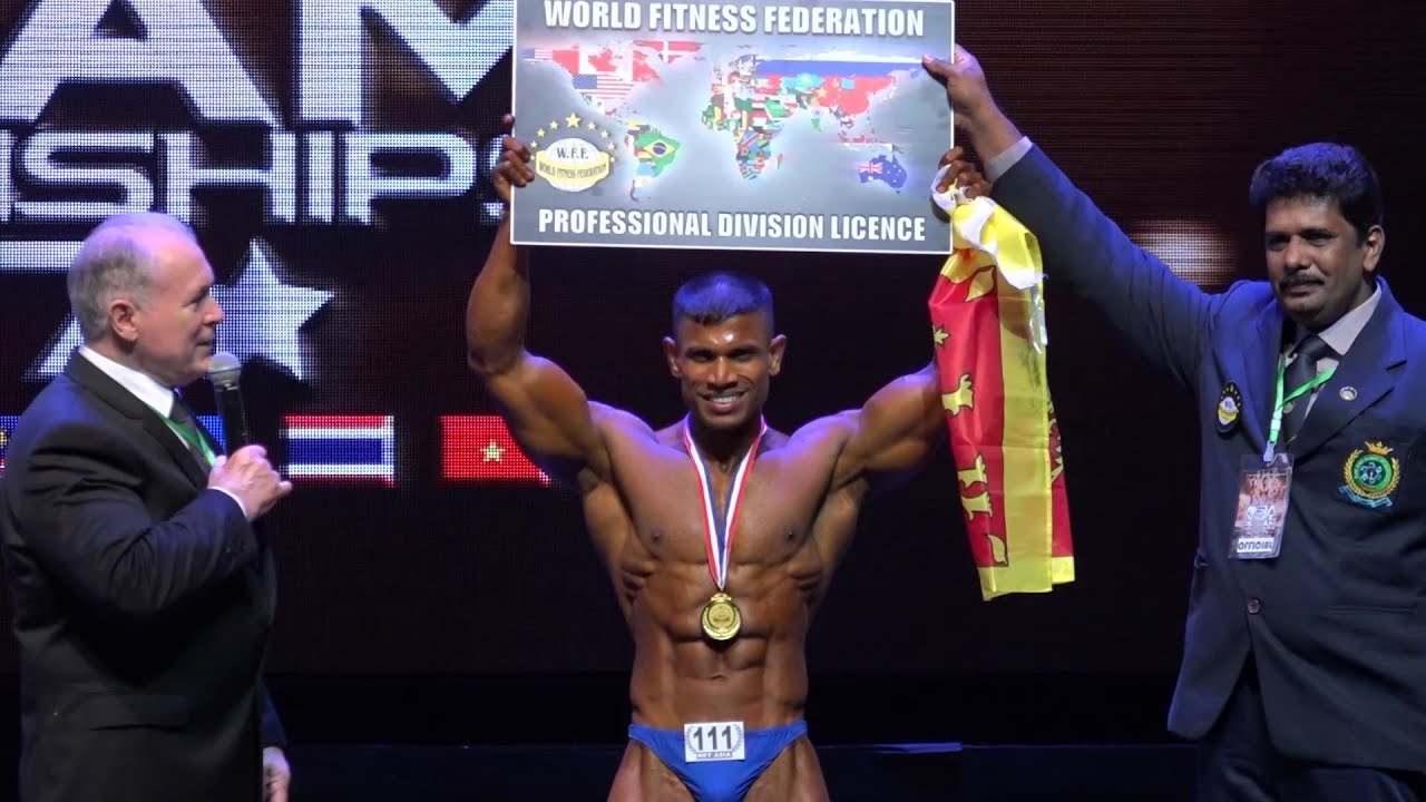 WFF AsiaPac Pro/Am 2017 - Men's Bodybuilding (Fitness) - YouTube