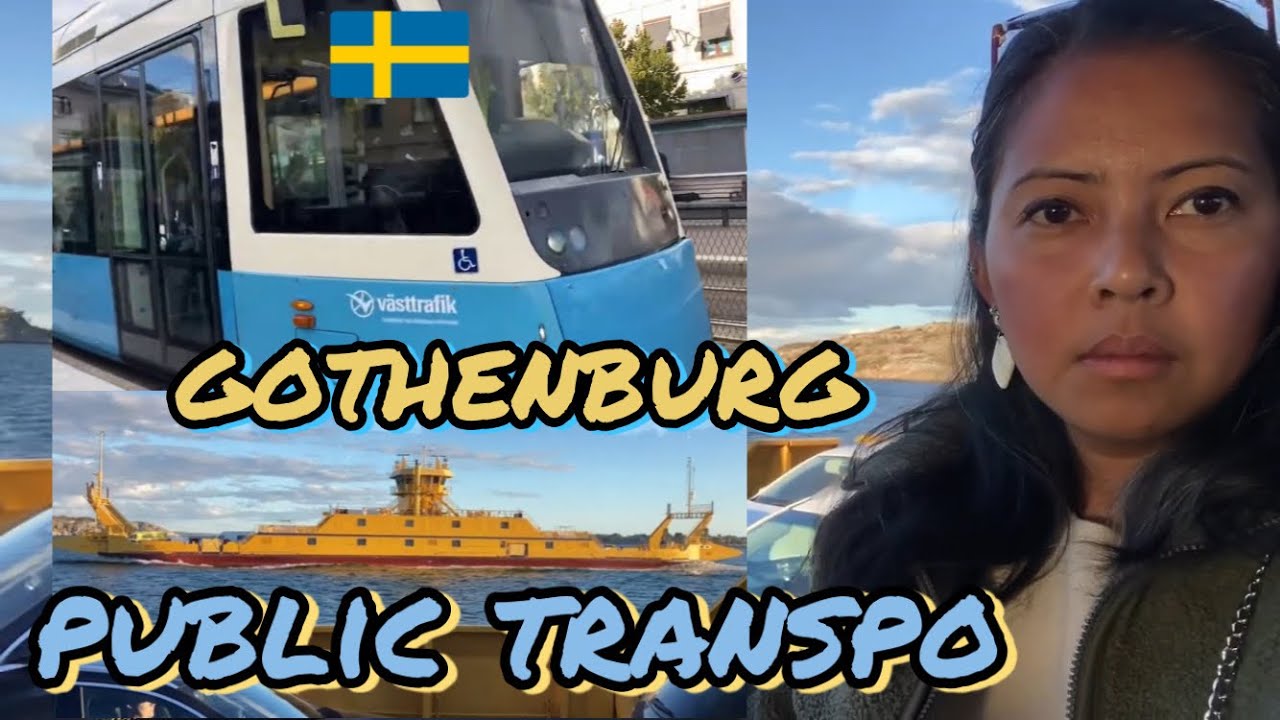 How CONVENIENT are the PUBLIC TRANSPORTATION in Sweden? - YouTube