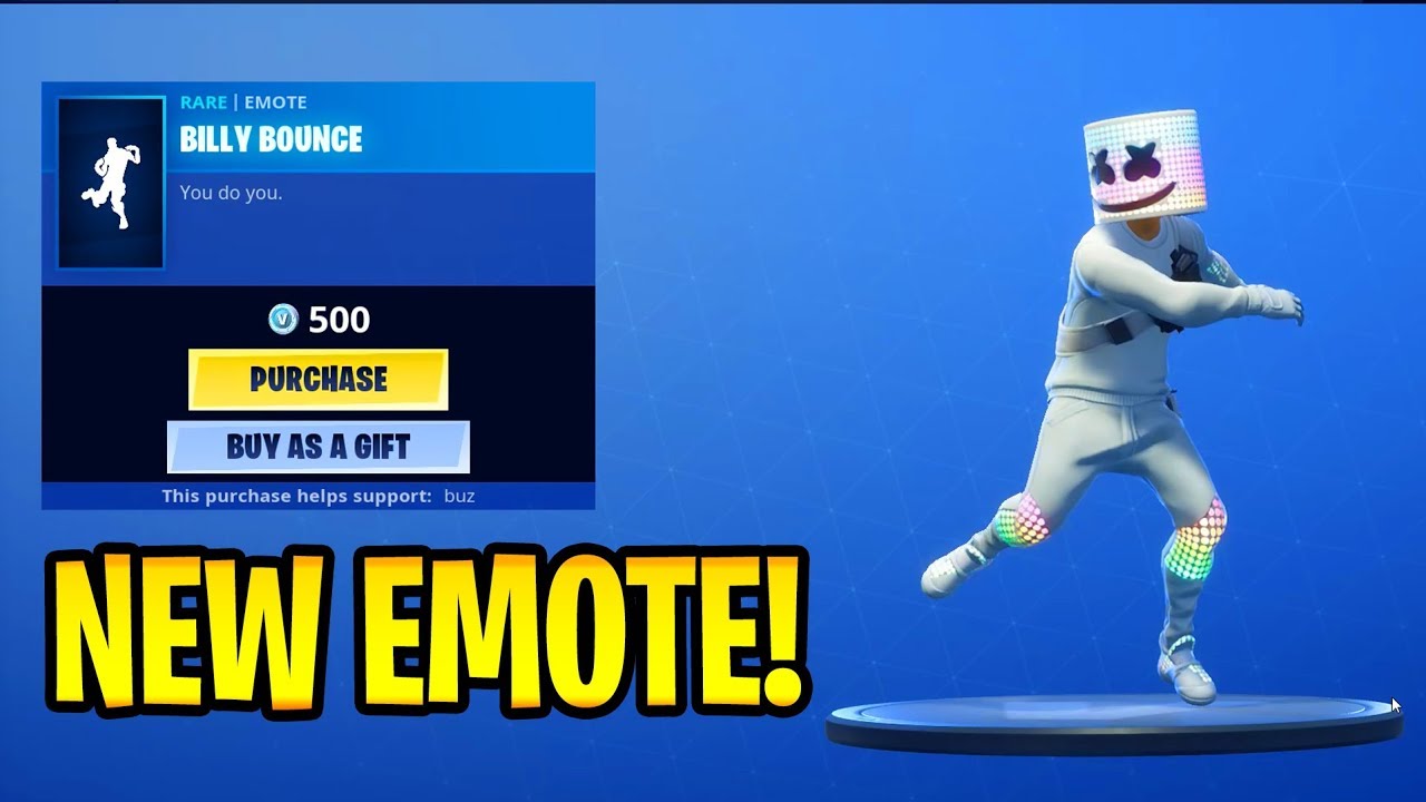 *NEW* Billy Bounce EMOTE in Item Shop! May 26 Fortnite Daily Update ...