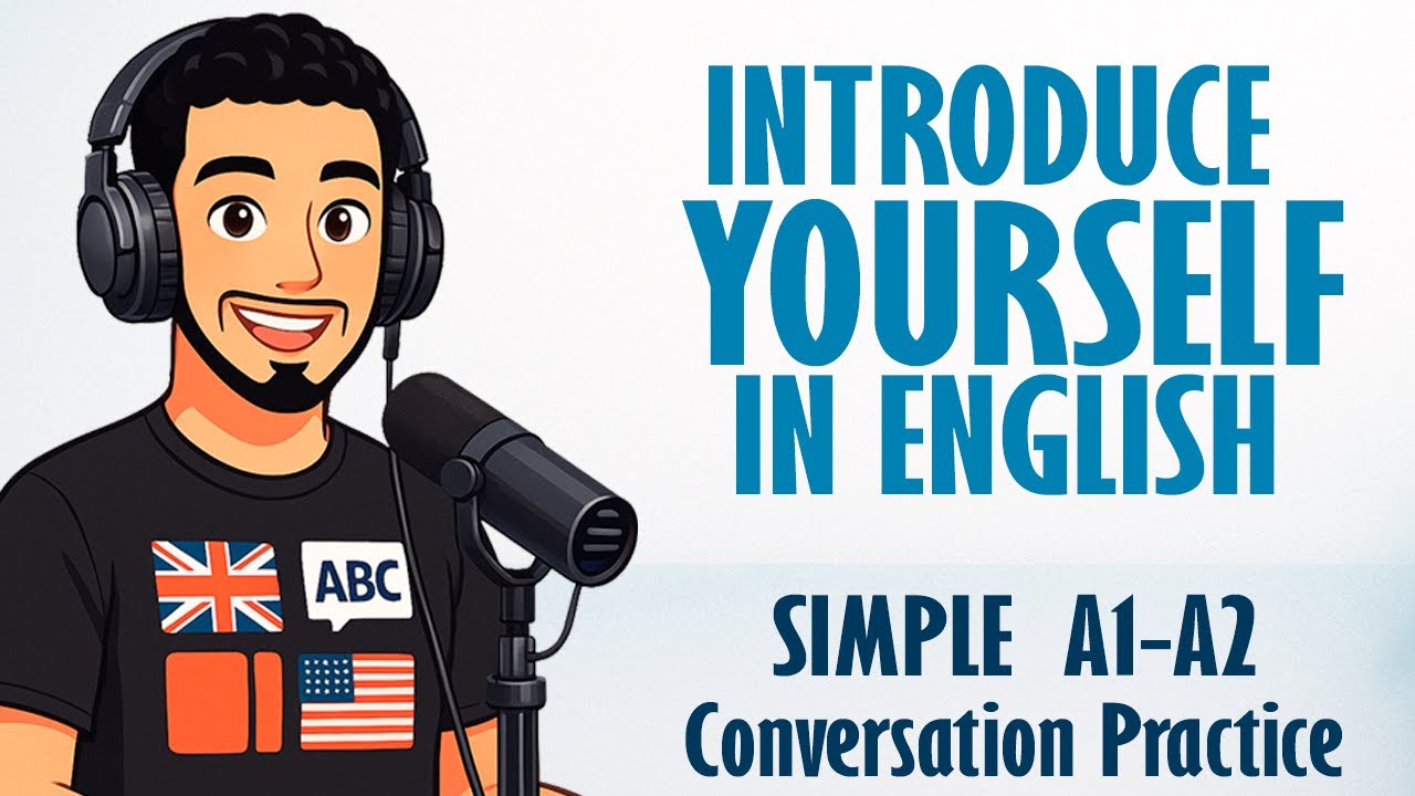 Introduce Yourself in English – Easy A1 Conversation for Beginners ...