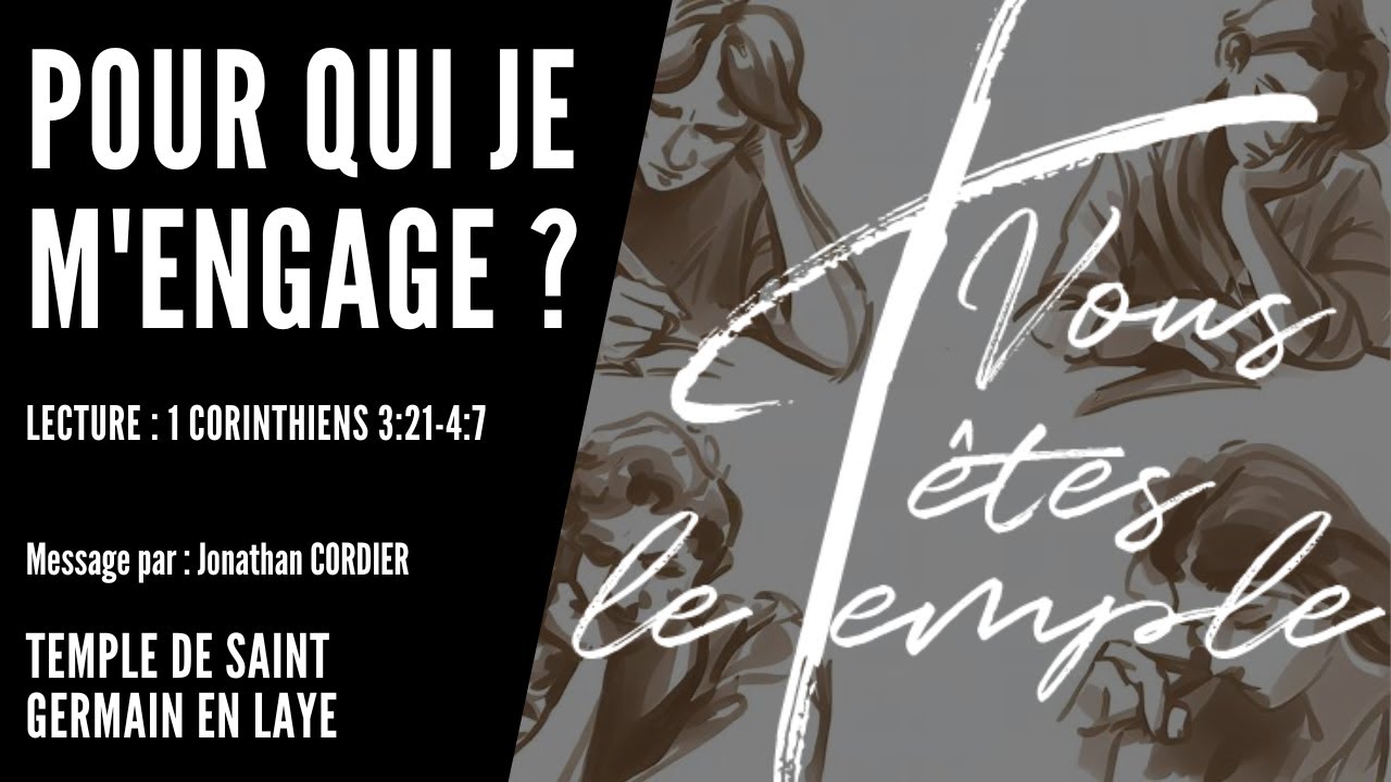 Jonathan Cordier - Pour qui je m'engage ? - YouTube