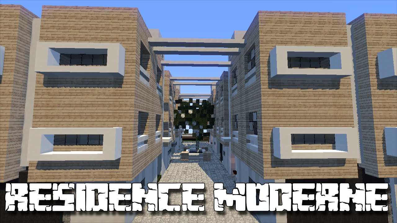 Minecraft - Residences modernes - YouTube