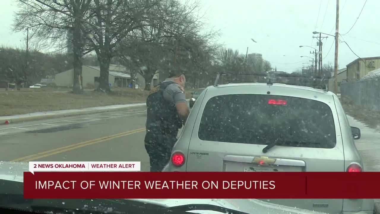 Impact of winter weather on law enforcement - YouTube