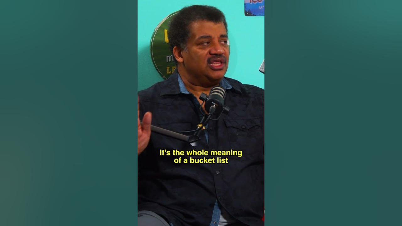 Neil DeGrasse Tyson reveals the true meaning of life - YouTube