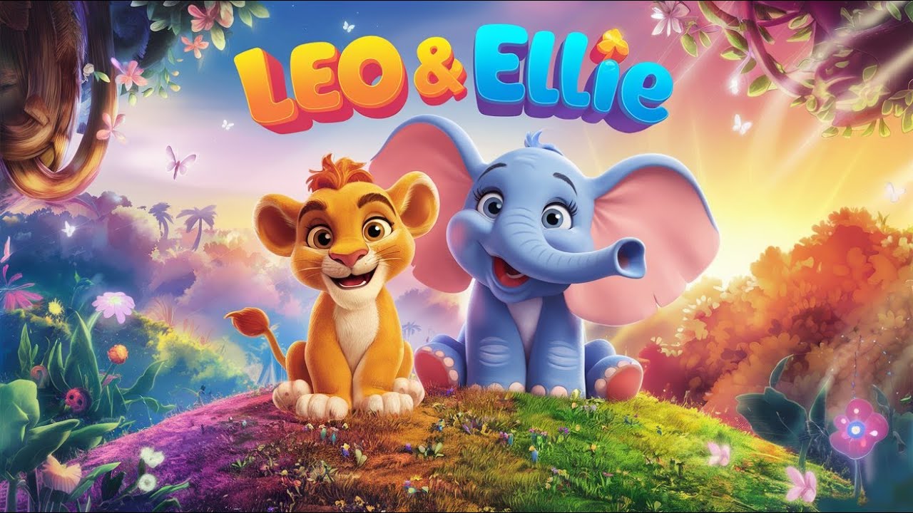 Leo the Lion & Ellie’s Jungle Adventure 🌞 | Fun Kids Song & Animated ...