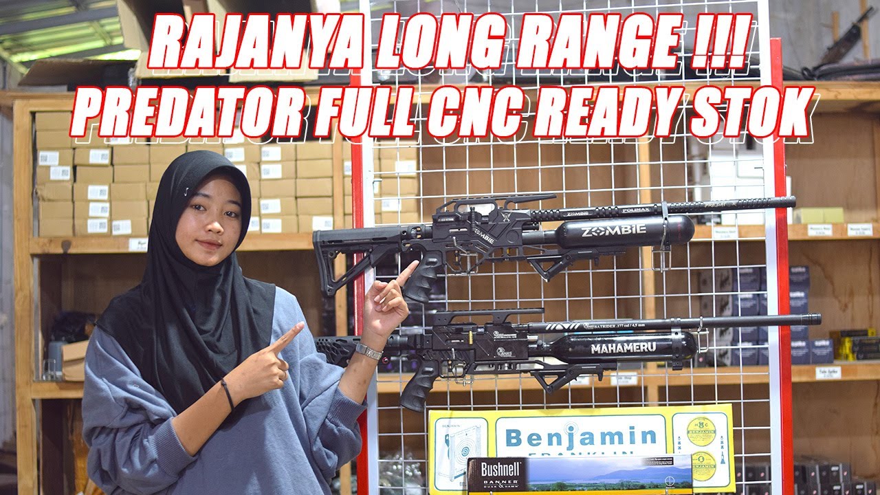 PREDATOR FULL CNC READY STOK!! PROMO SENAPAN ANGIN PCP BOCAP PREDATOR ...