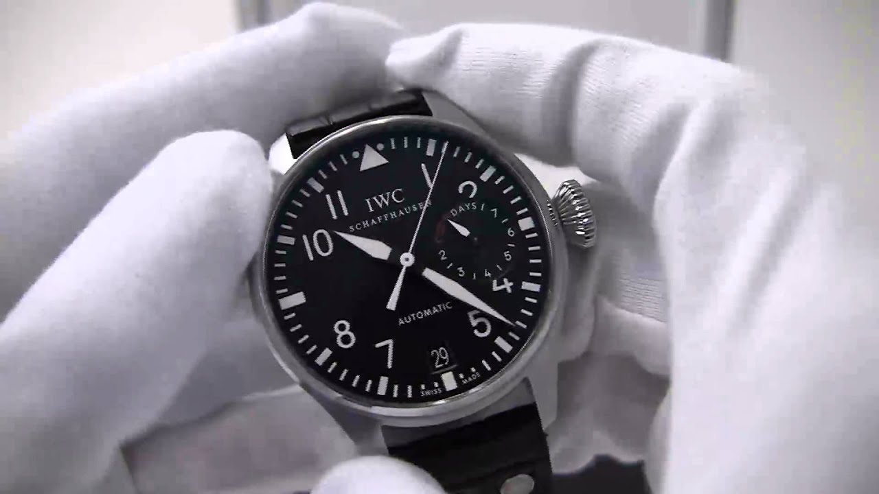 Whats in the box? IWC Big Pilot - YouTube