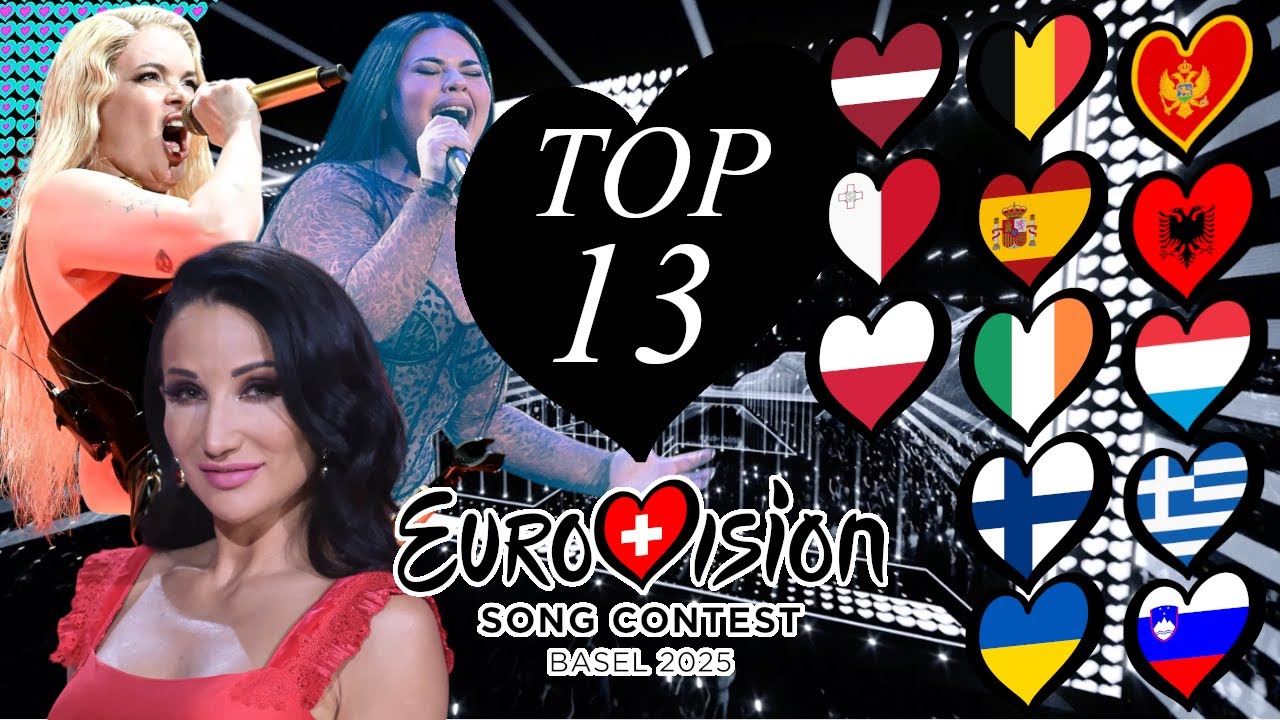 Eurovision 2025 Ranking | 13 Songs In | NEW:🇵🇱 - YouTube