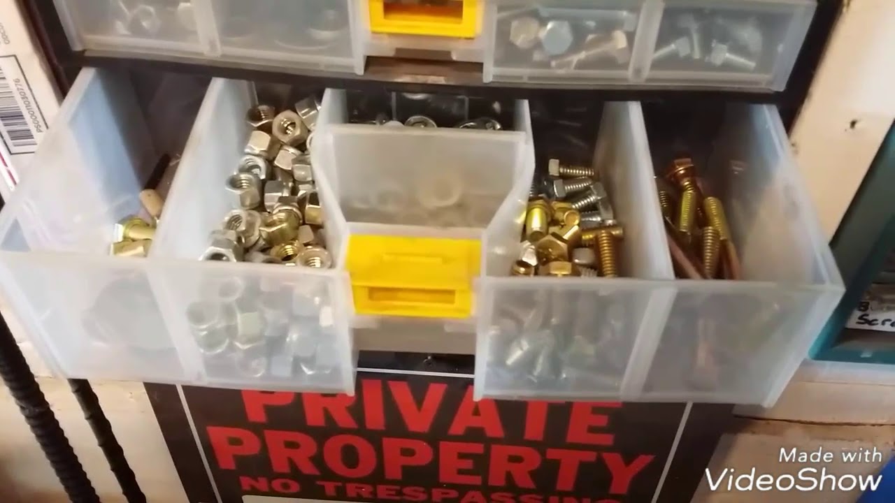 Garage / Shop Tip... Keep common fasteners orginized and well stocked ...