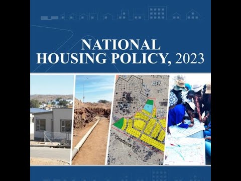 OFFICIAL LAUNCH OF THE NATIONAL HOUSING POLICY & THE IMPLEMENTATION ...