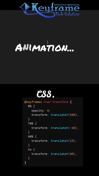 Create Css Text Animation Text Animation Html And Css Youtube 