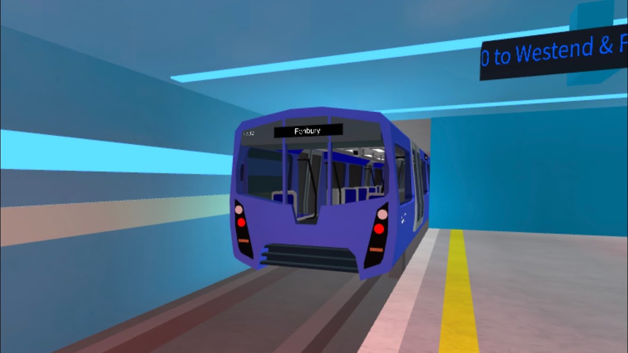 (First Letter Words) (Roblox) DASR Line 10 ride from Weston To FenBury ...