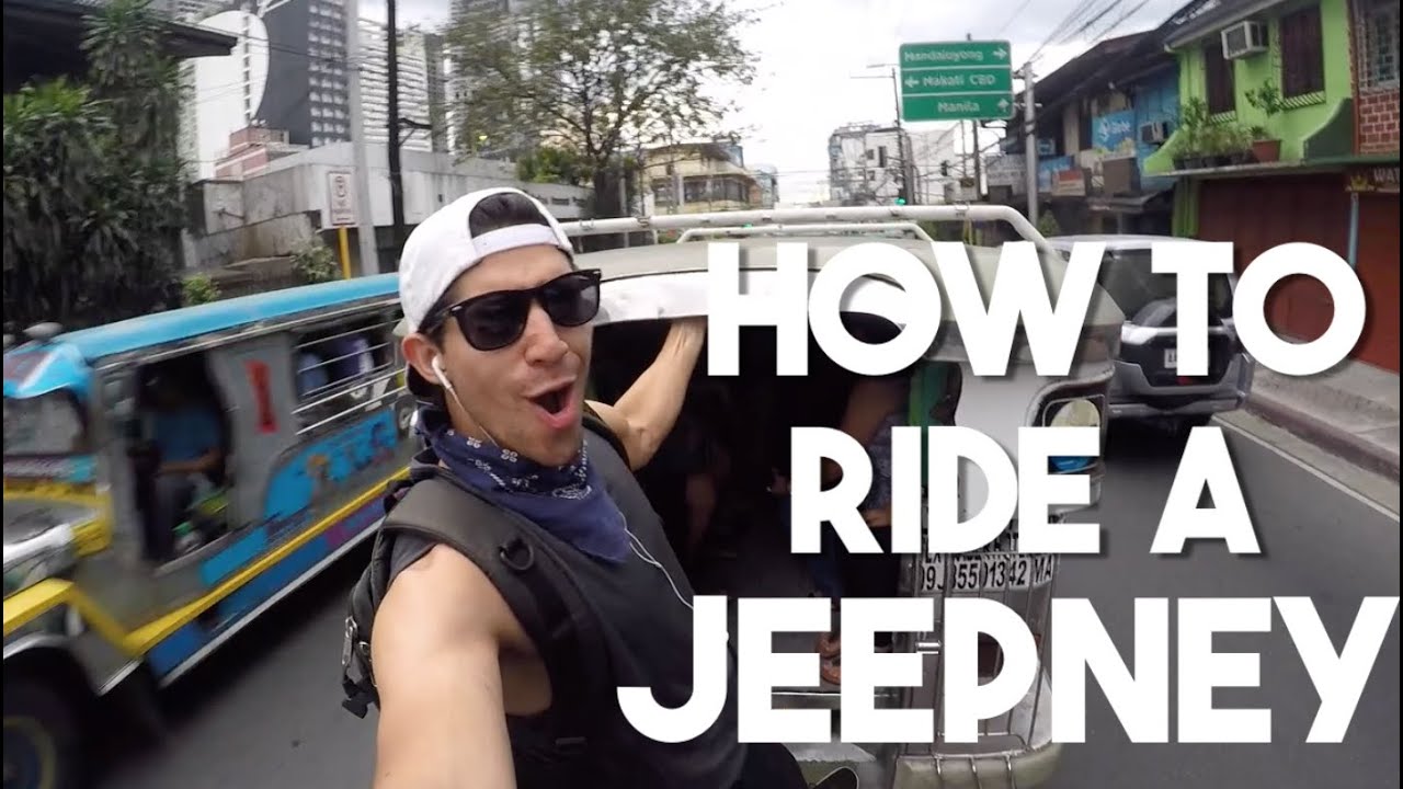 How To Ride a Jeepney (More Fun in the Philippines) - YouTube