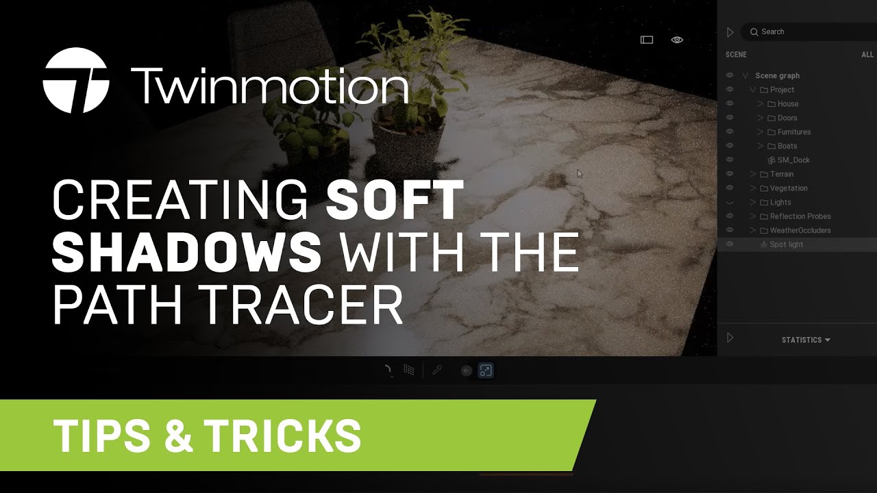 How to Create Soft Shadows with the Path Tracer | Twinmotion Tips ...