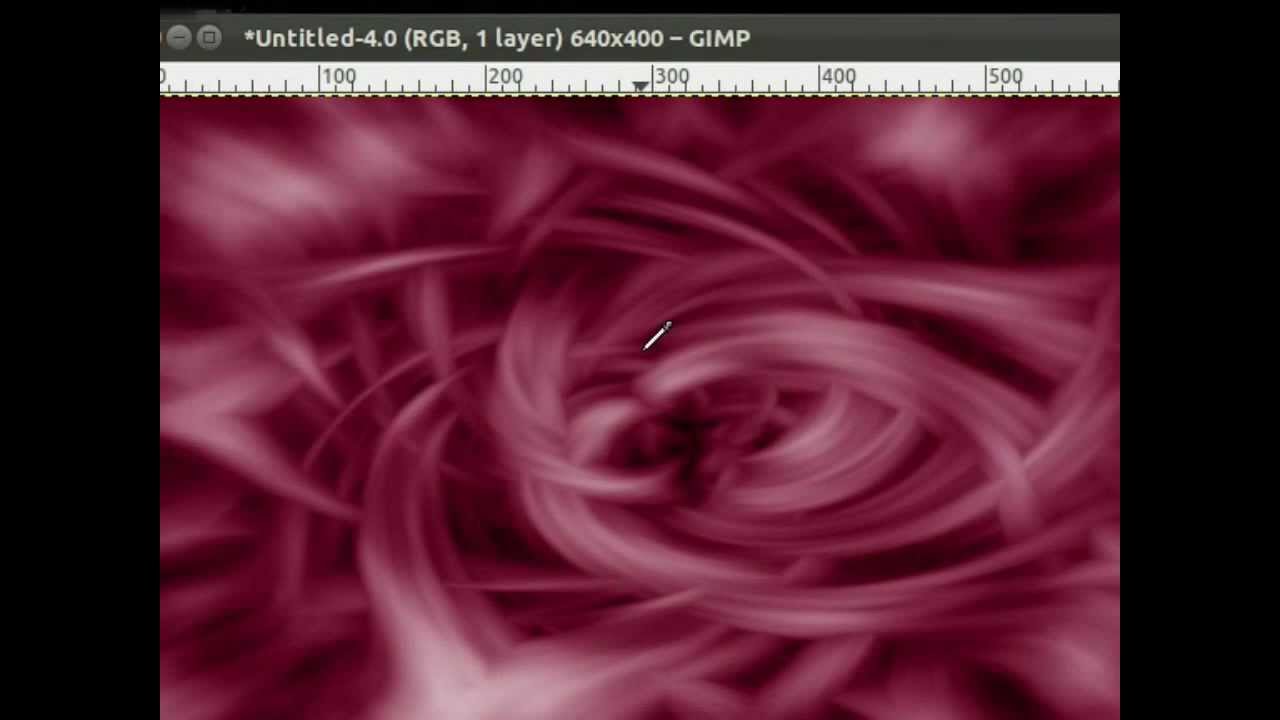 Gimp 2.6 Tutorial Random Abstract Wave Effect vol1 (HD) - YouTube