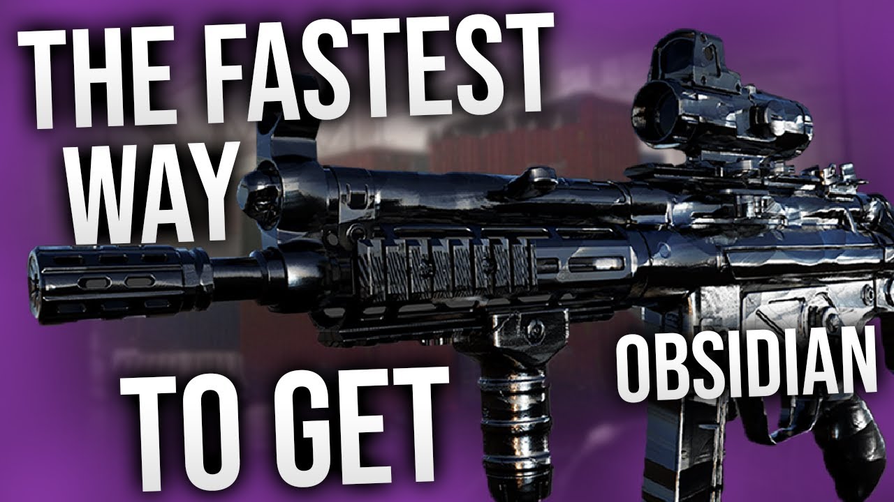 HOW TO UNLOCK THE OBSIDIAN CAMO FASTER IN MW!! (GAMEPLAY) - YouTube