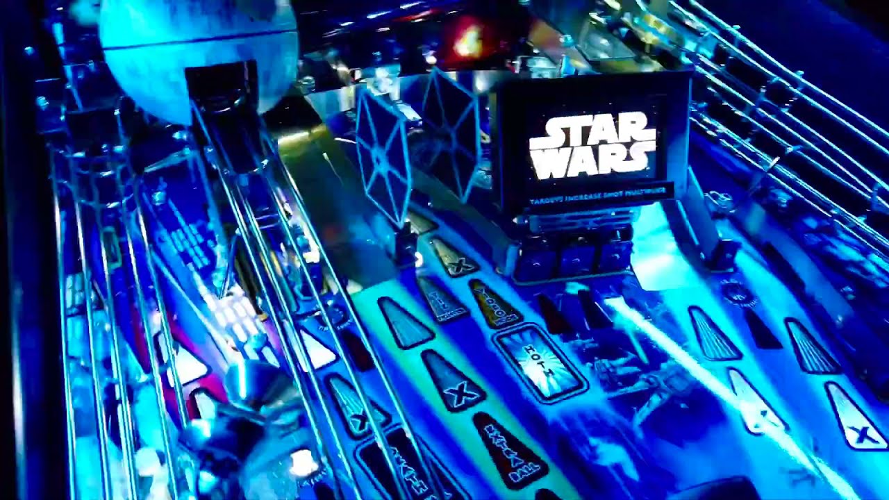 Stern Star Wars Pinball Mods: Neo Pin Stadium Lights - YouTube