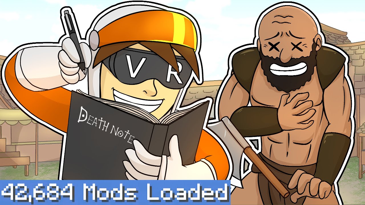 WORKING DEATH NOTE IN VR (Blade and Sorcery Mods) - YouTube