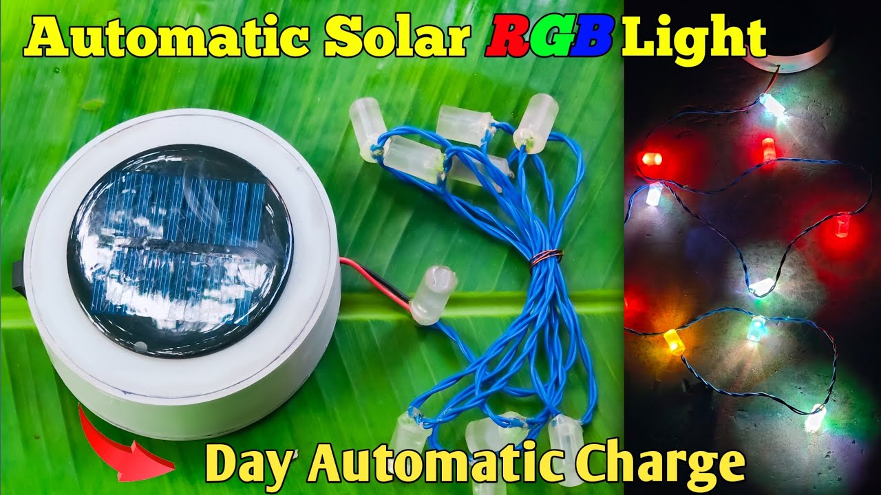 How To Make Solar Decoration Light For Diwali special🪔🪔 - YouTube