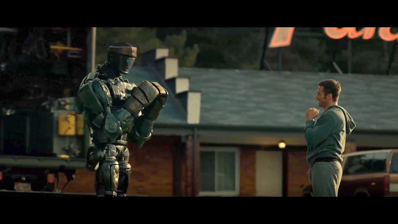 Real Steel (2011) - Atom Training with Charlie (Eng Sub HD) clip - YouTube