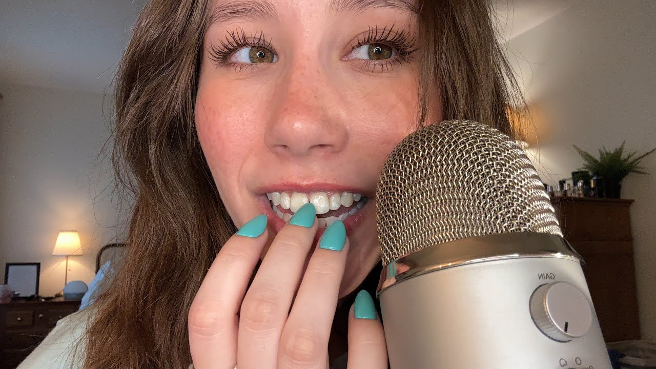 ASMR | Fast Teeth Tapping & Wet Mouth Sounds 🦷👄 - YouTube