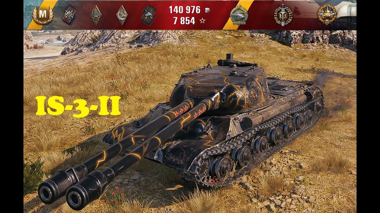 IS-3-II - World of Tanks UZ Gaming - YouTube