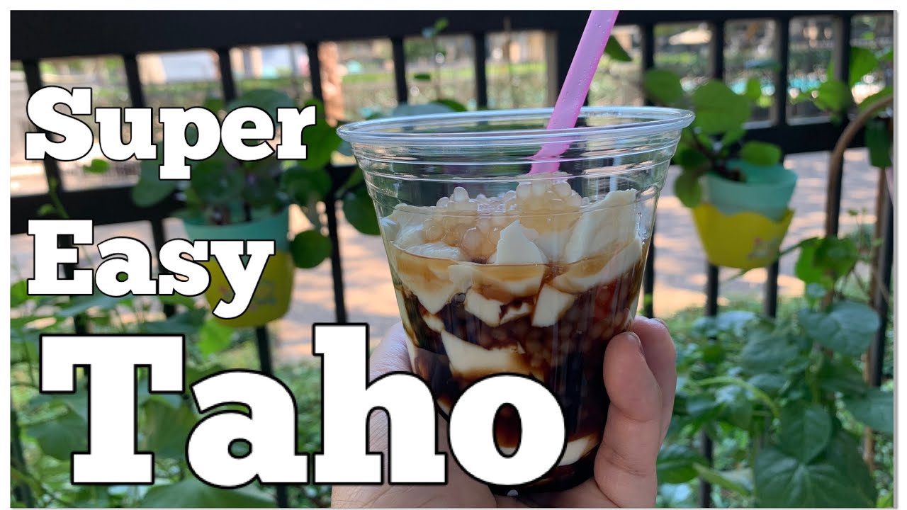How To Make Taho Abroad / Filipino Sweet Tofu Dessert - YouTube