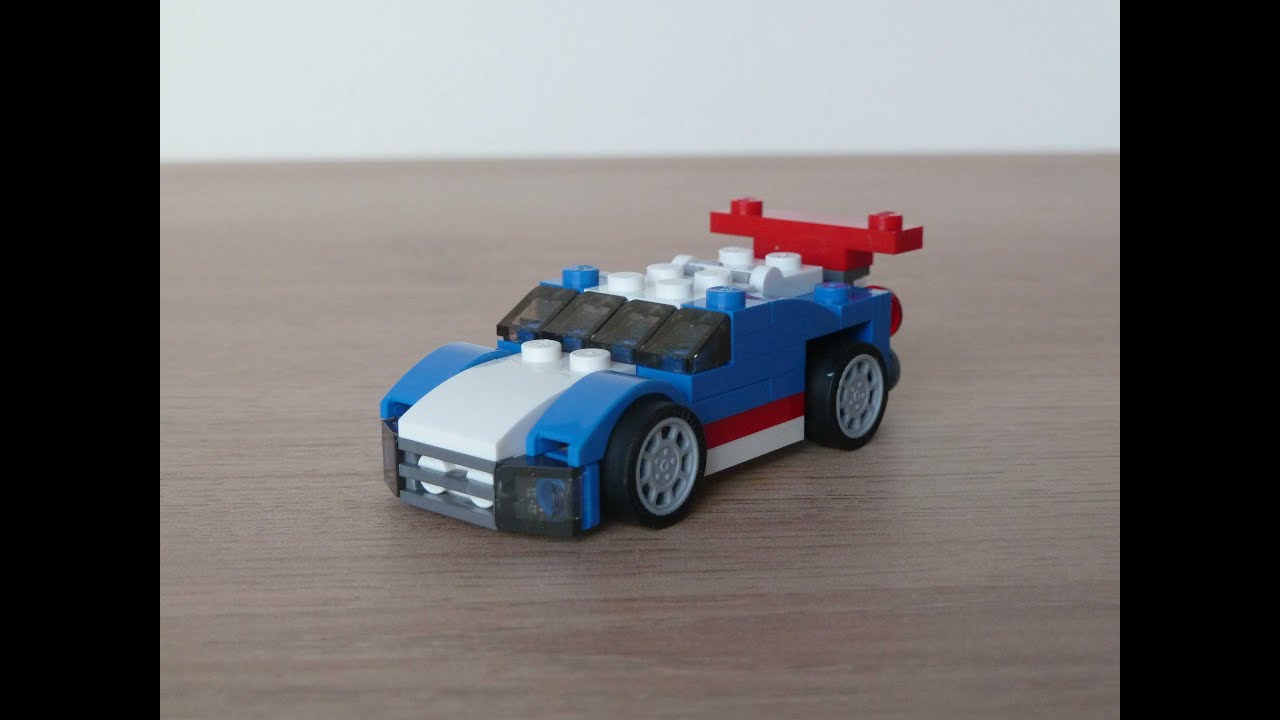 LEGO 31027 LEGO CREATOR 3 IN 1 2015 Blue Racer (1/3) - YouTube