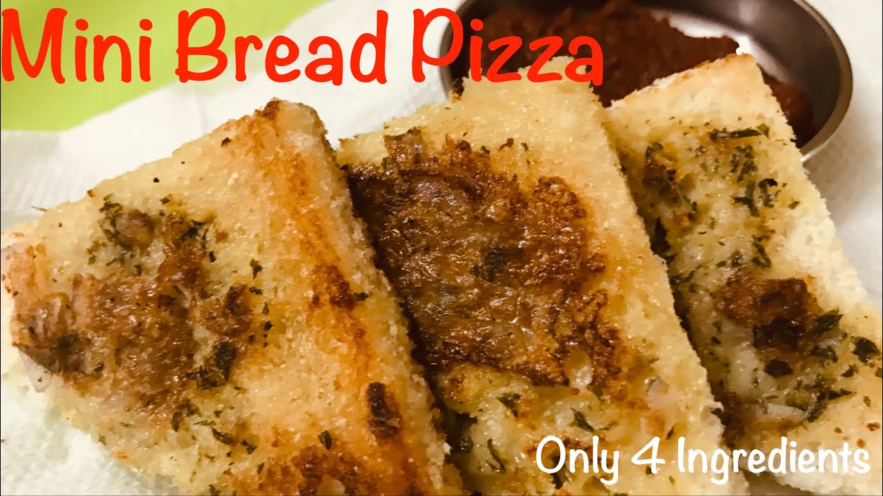 Mini Bread Pizza - With easy home Ingredients - YouTube