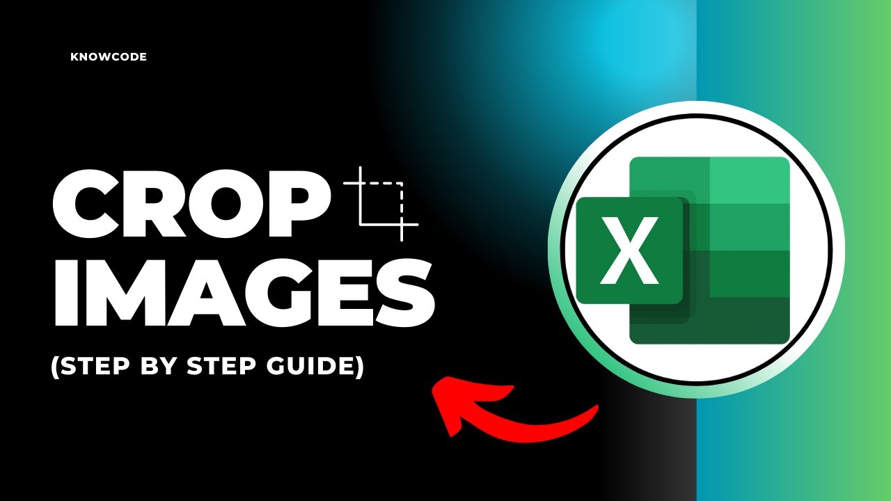 How to crop images in MS Excel (Quick And Easy) - YouTube