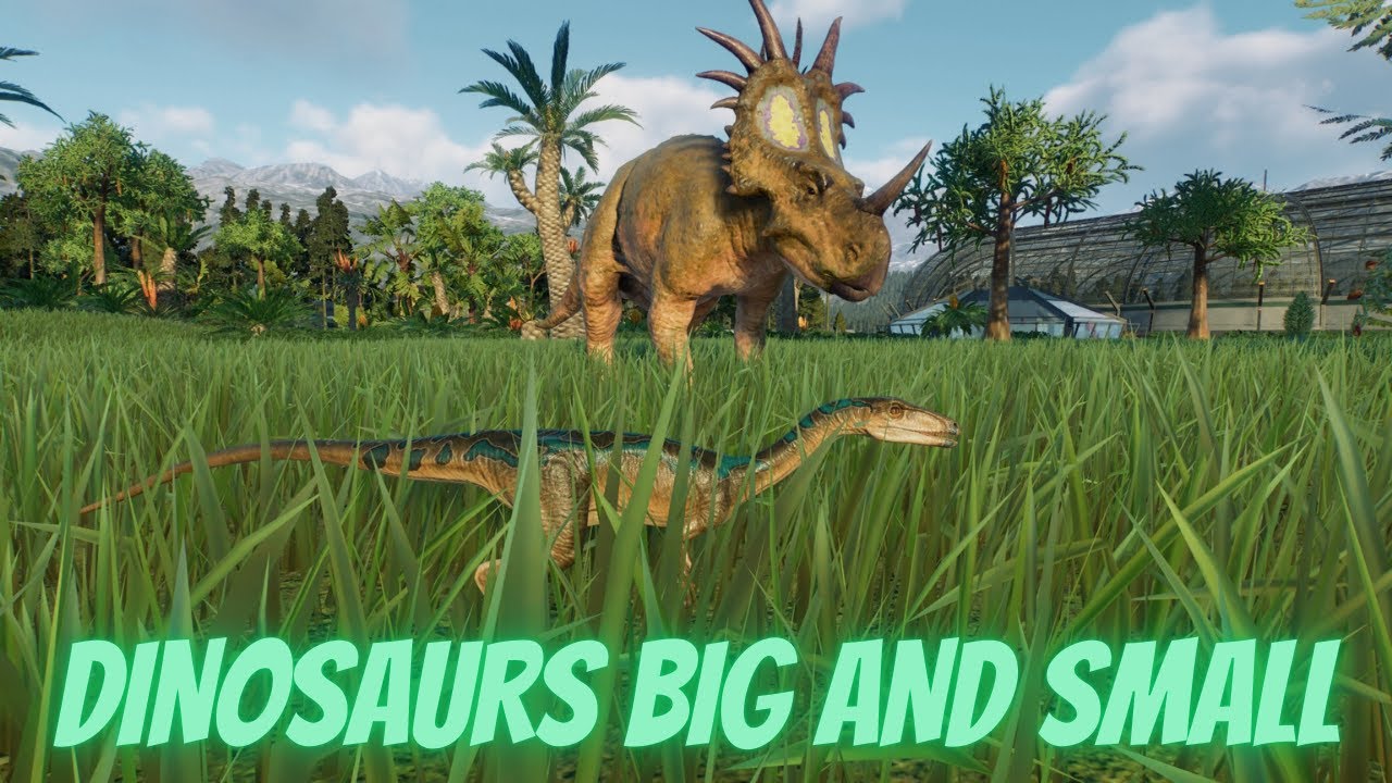 Dinosaurs Big & Small! - JWE2 Spinwheel Park Phase 2 Ep 4 - YouTube