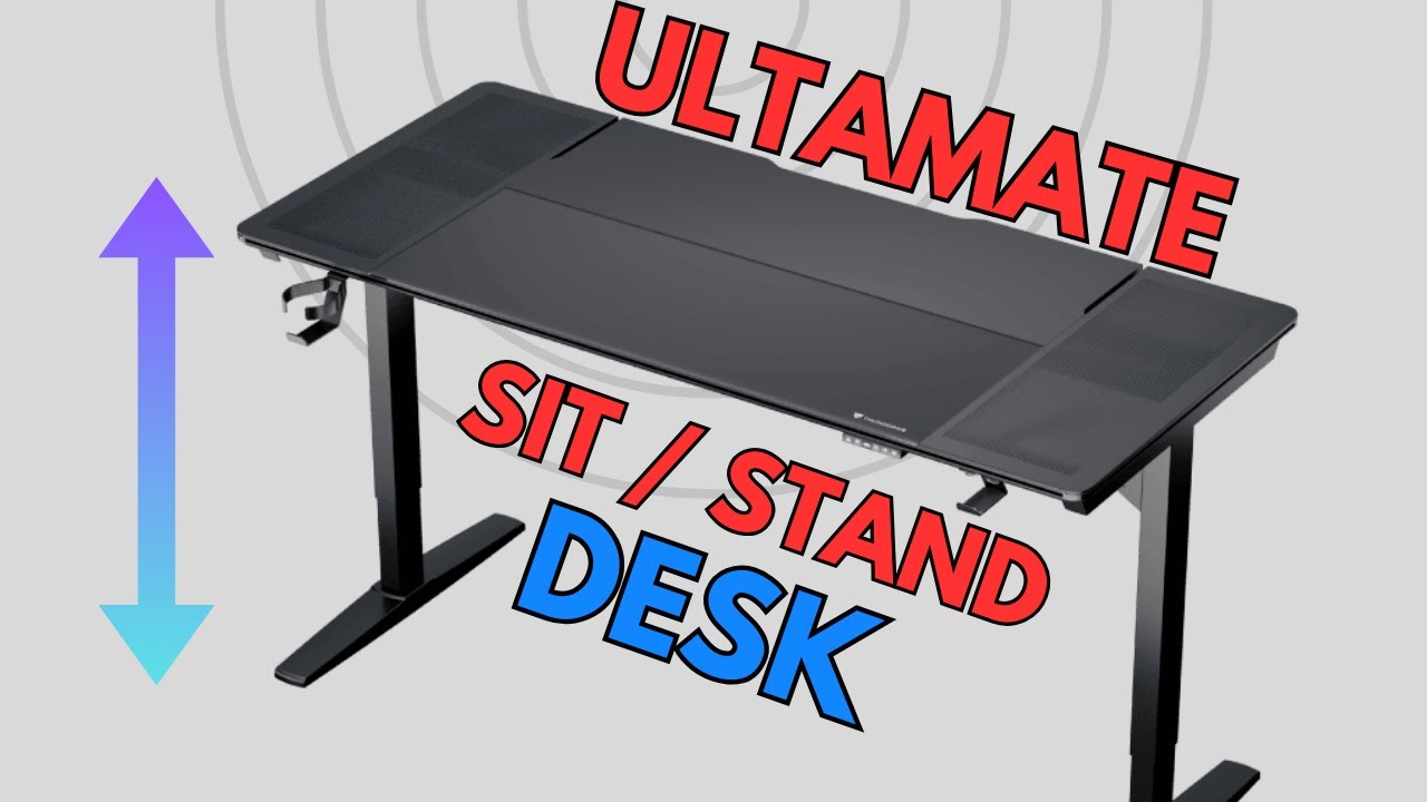Huge & Powerful! ThunderX3 LAB-X Adjustable Electric Sit/Stand Desk ...