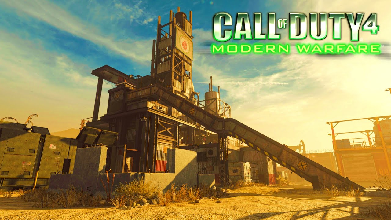 RUST from MODERN WARFARE 2 in CALL OF DUTY 4! (CoD4 Custom Maps) - YouTube