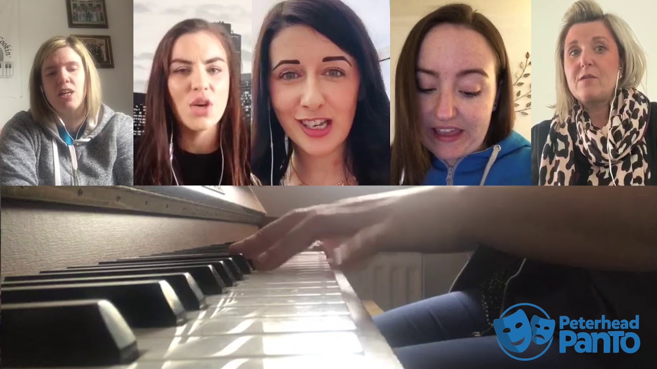 Peterhead Panto Group - Hit me with your best shot - YouTube