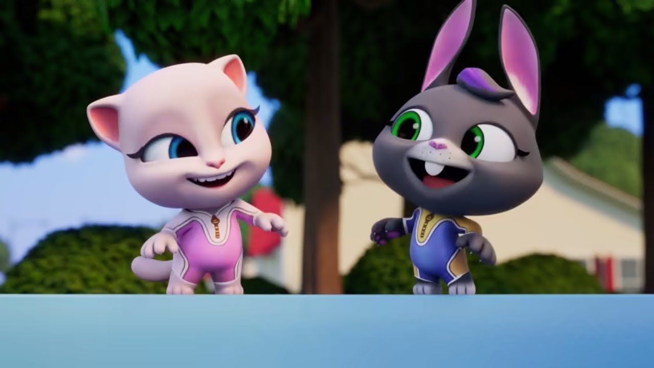 🎮 NEW MINI-GAME! 💦 Float into Summer with Pool Jam! 💦☀️ My Talking Tom ...