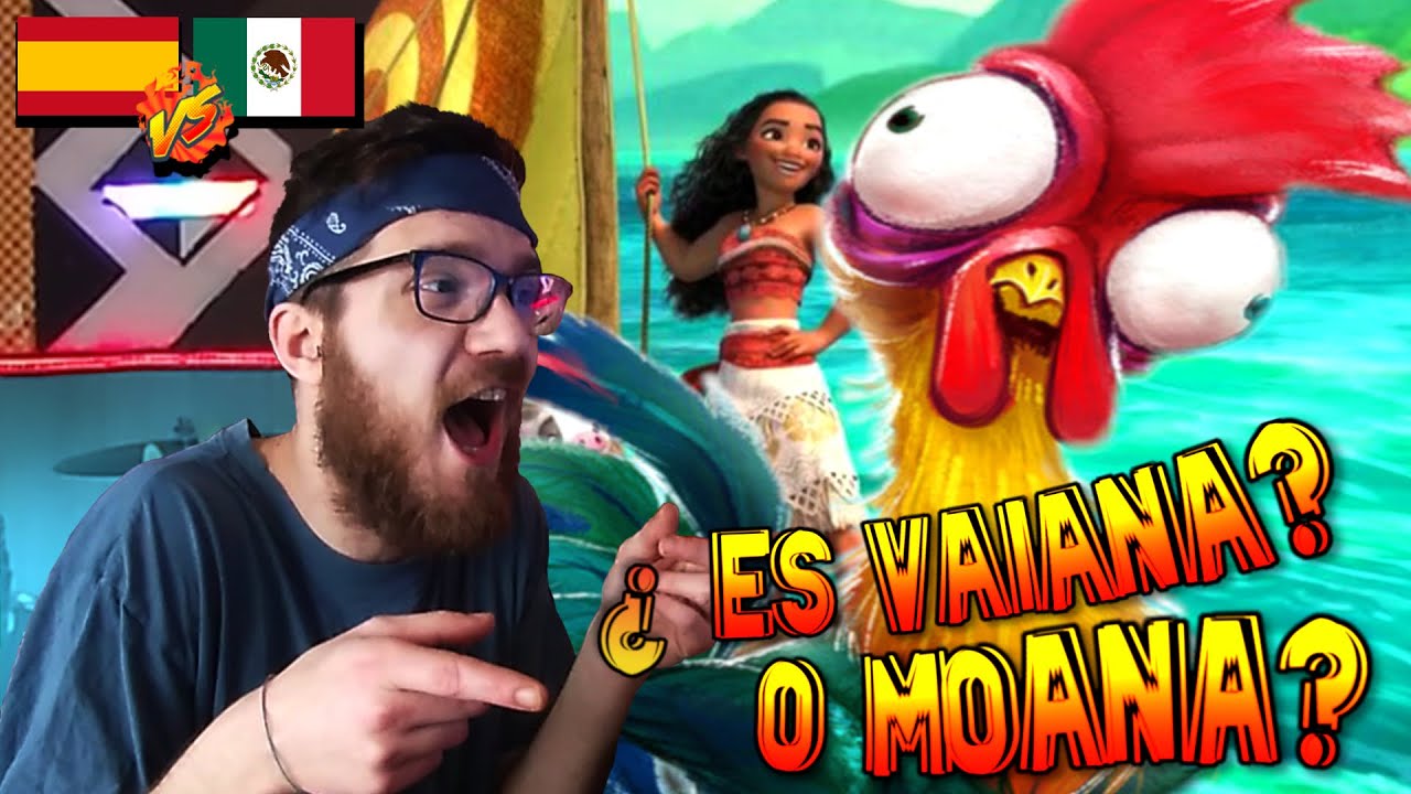 Comparación de Doblajes ️🐣 MOANA O VAIANA | El pollito - YouTube