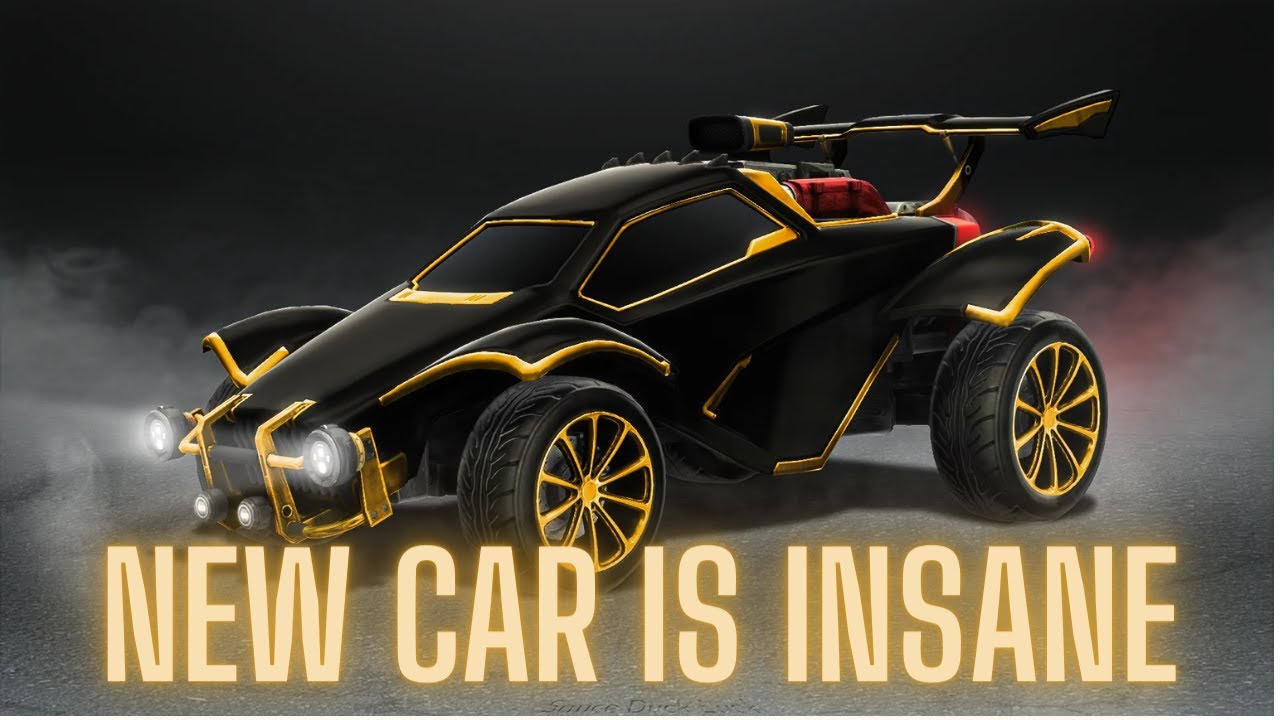 THIS NEW GOLD OCTANE IS INSANE IN ROCKET LEAGUE!! - YouTube